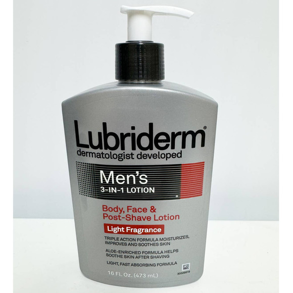 Lubriderm | Skincare | Lubriderm Mens 3in Body Face And Post Shave ...